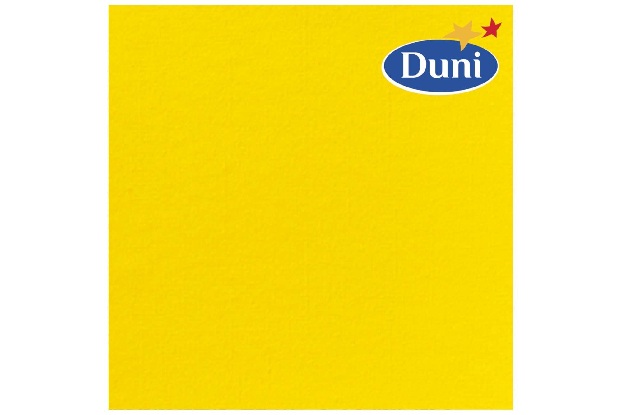 Duni Dunisoft servietter 40x40 cm - Gul 60 stk.
